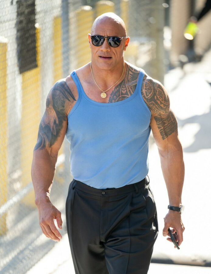 Herec Dwayne Johnson má doma poklad ve formě krásné manželky. Svalnatý ...